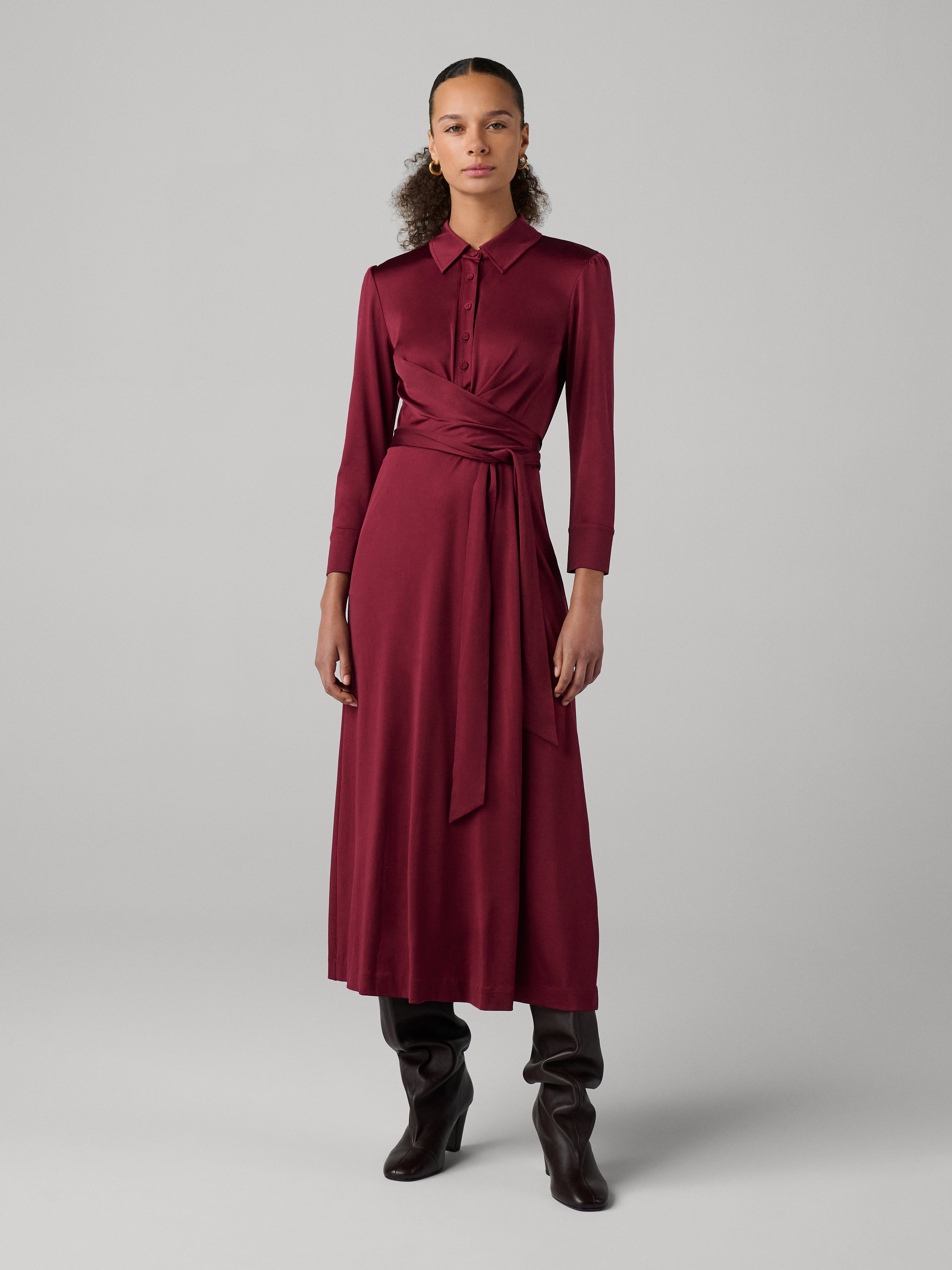 DIANE VON FURSTENBERG Diane von Furstenberg Sana Faux Wrap Dress